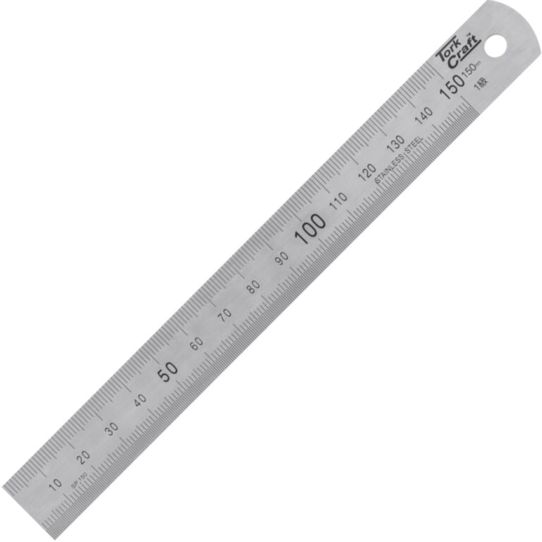 STAINLESS STEEL150X19X0.8MM RULER – National Tools and Safety