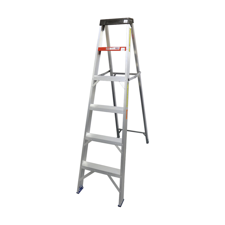 LADDER 6 STEP A FRAME ALUM. – National Tools and Safety